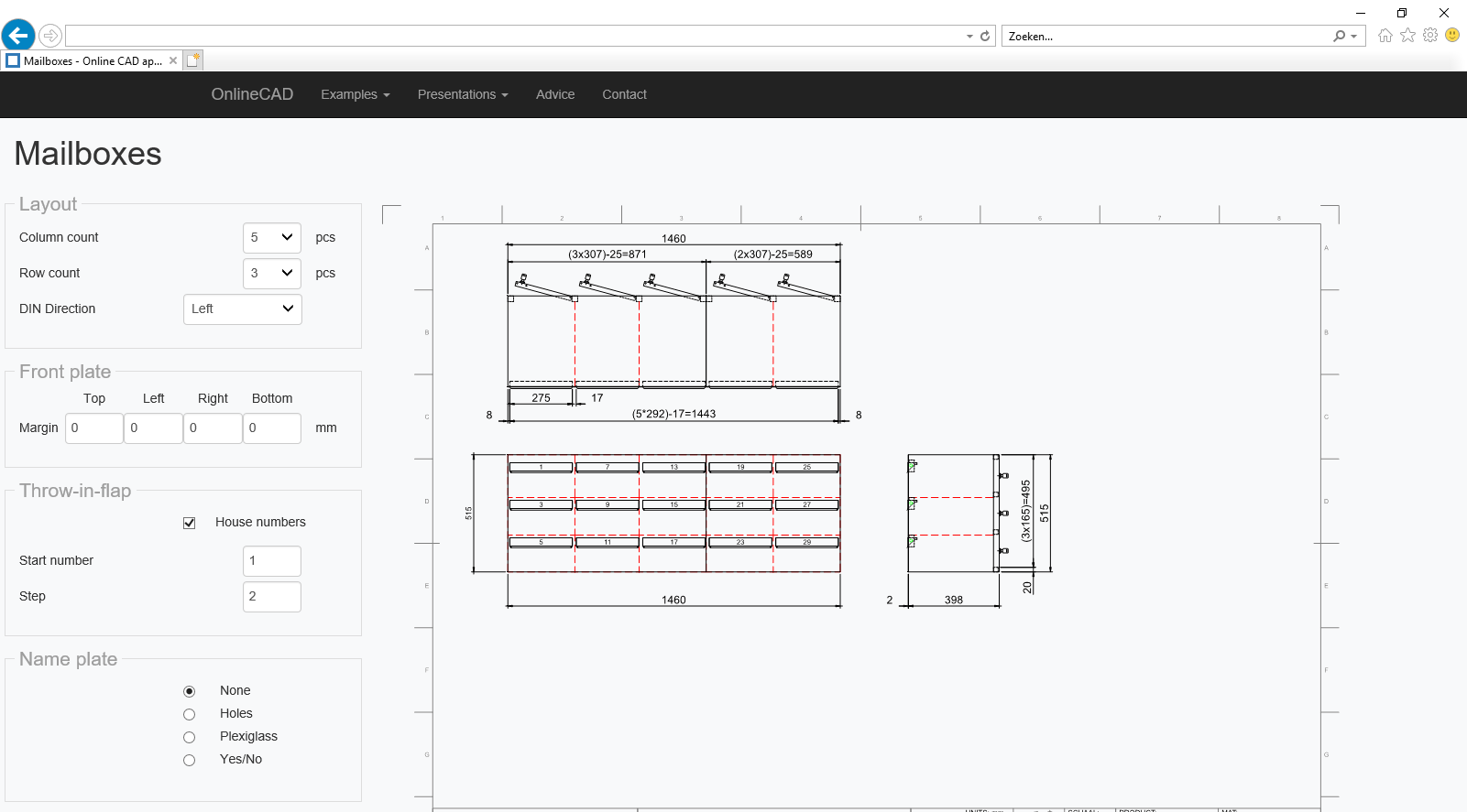 Online CAD applications - Welcome